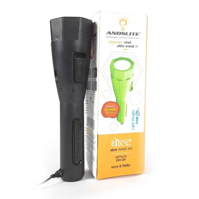 Andslite Bolt Plus LED Rechargeable Torch - Andslite