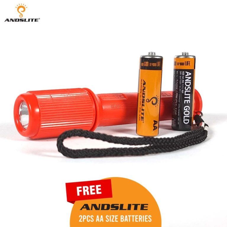 Andslite RISE 2 LED Unbreakable Torch - Andslite